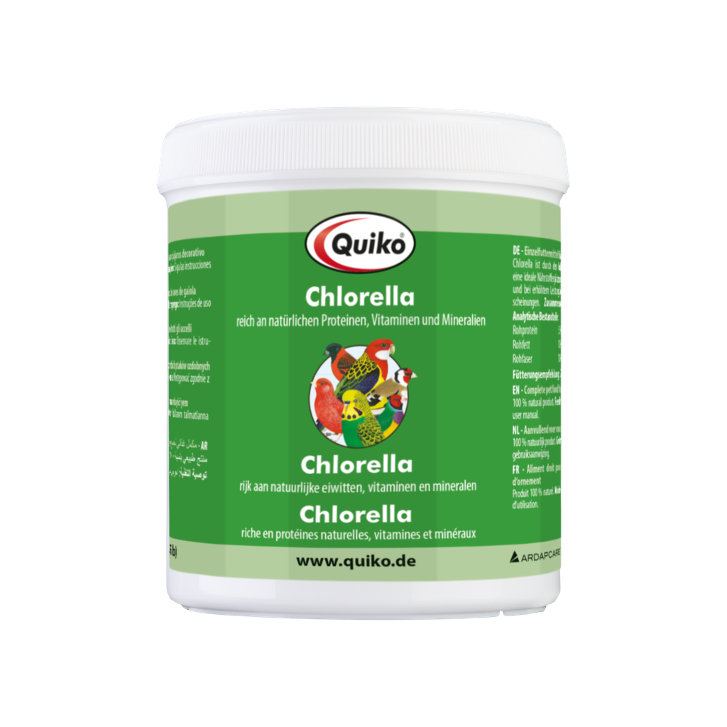 Quiko Chlorella 100G | Cardinal Bird Trading